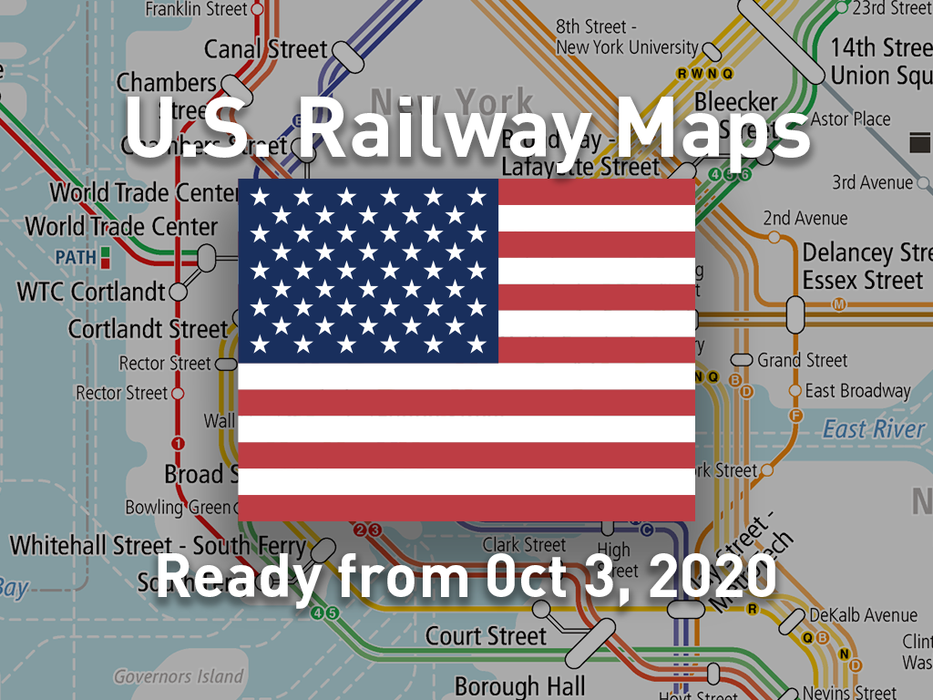 App “World Transit Maps” lands in the Americas! Free railway maps of ...